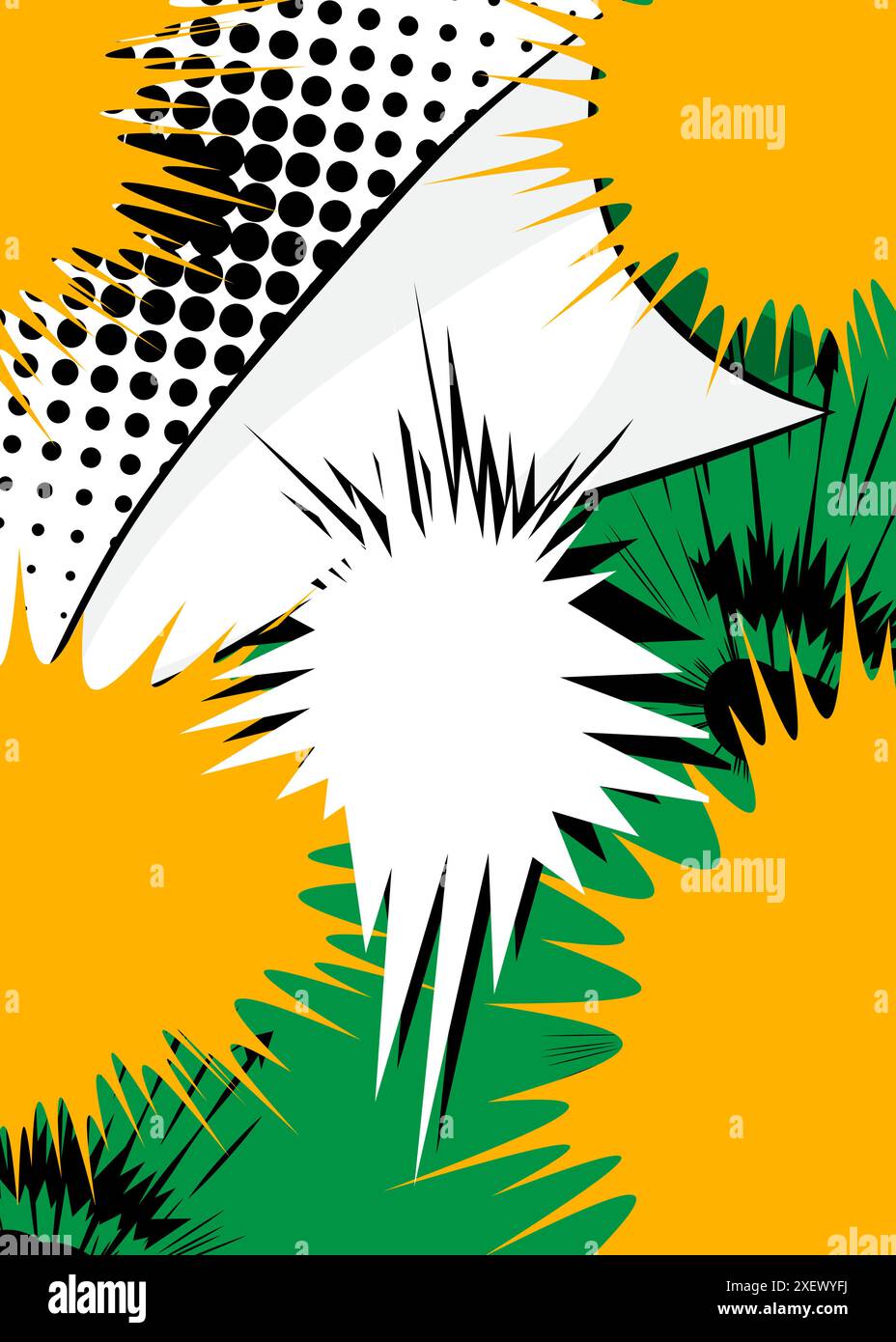 Abstract vintage cartoon backdrop, comic book background. Retro vector ...