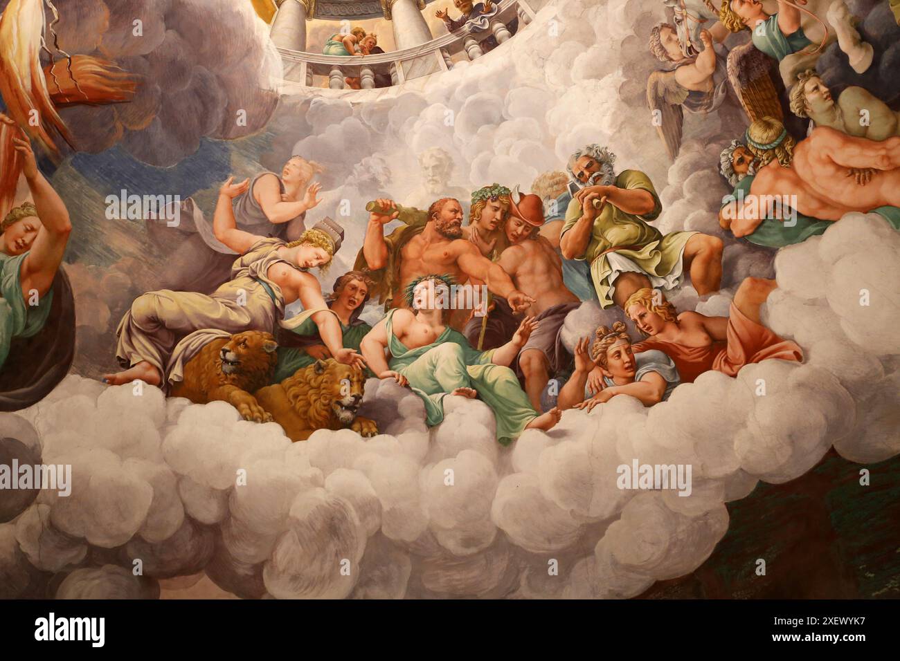 The Fall of the Giants is a fresco by the Italian Renaissance artist ...