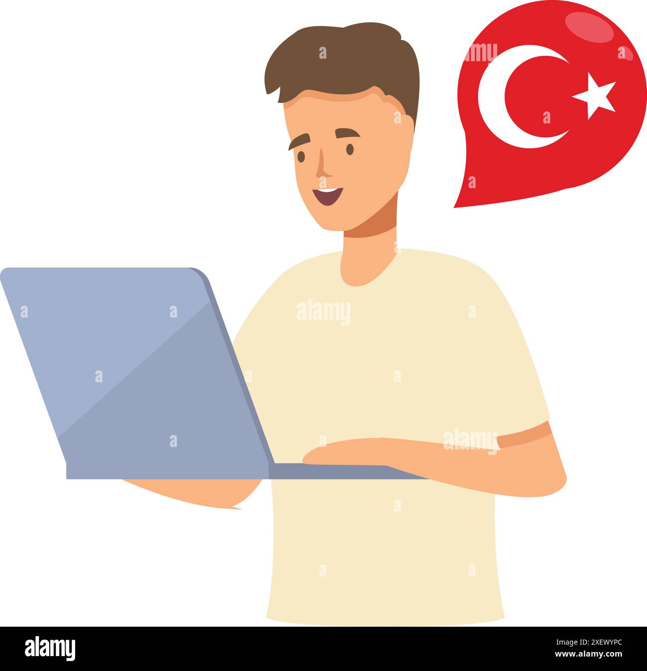 Learning turkish language Stock Vector Images - Alamy
