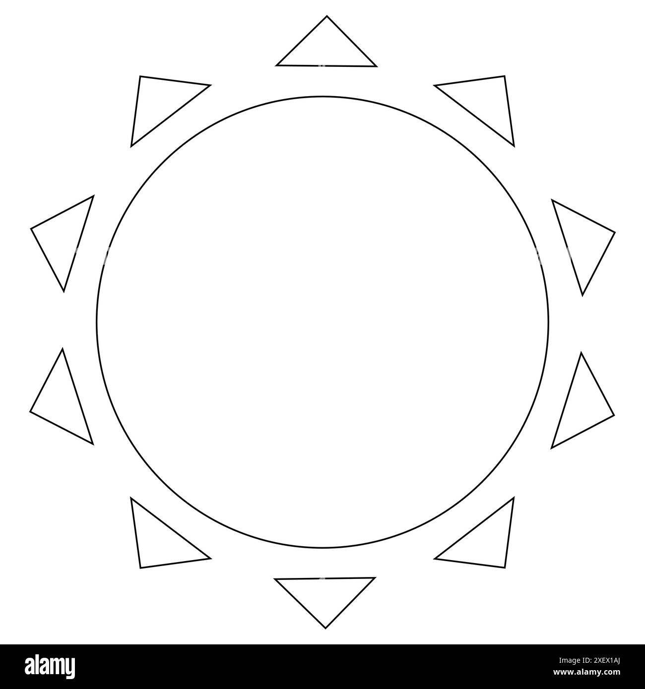 Sunburst design hi-res stock photography and images - Alamy