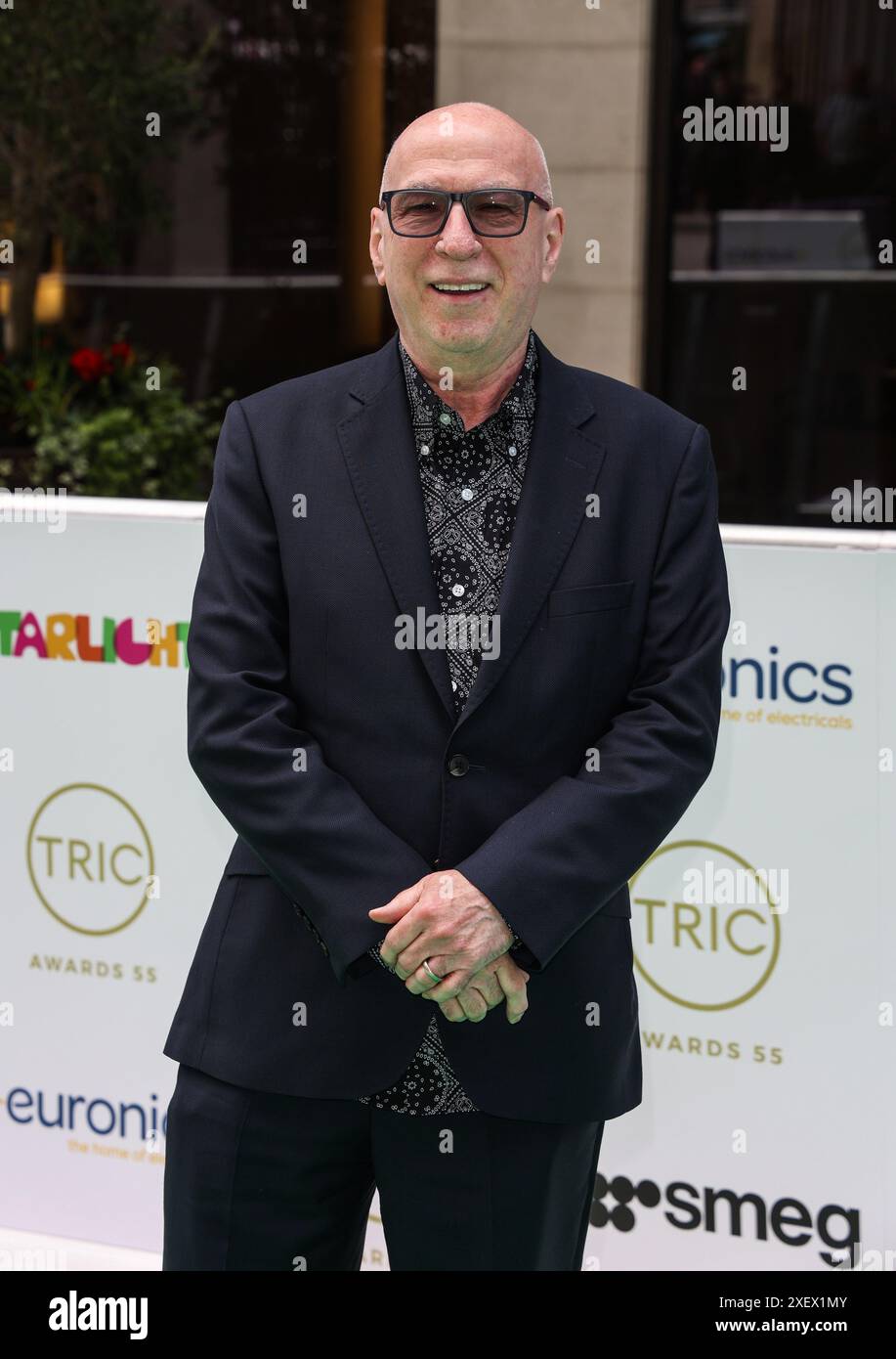 London, UK. 25th June, 2024. Ken Bruce seen attending the TRICS Awards ...