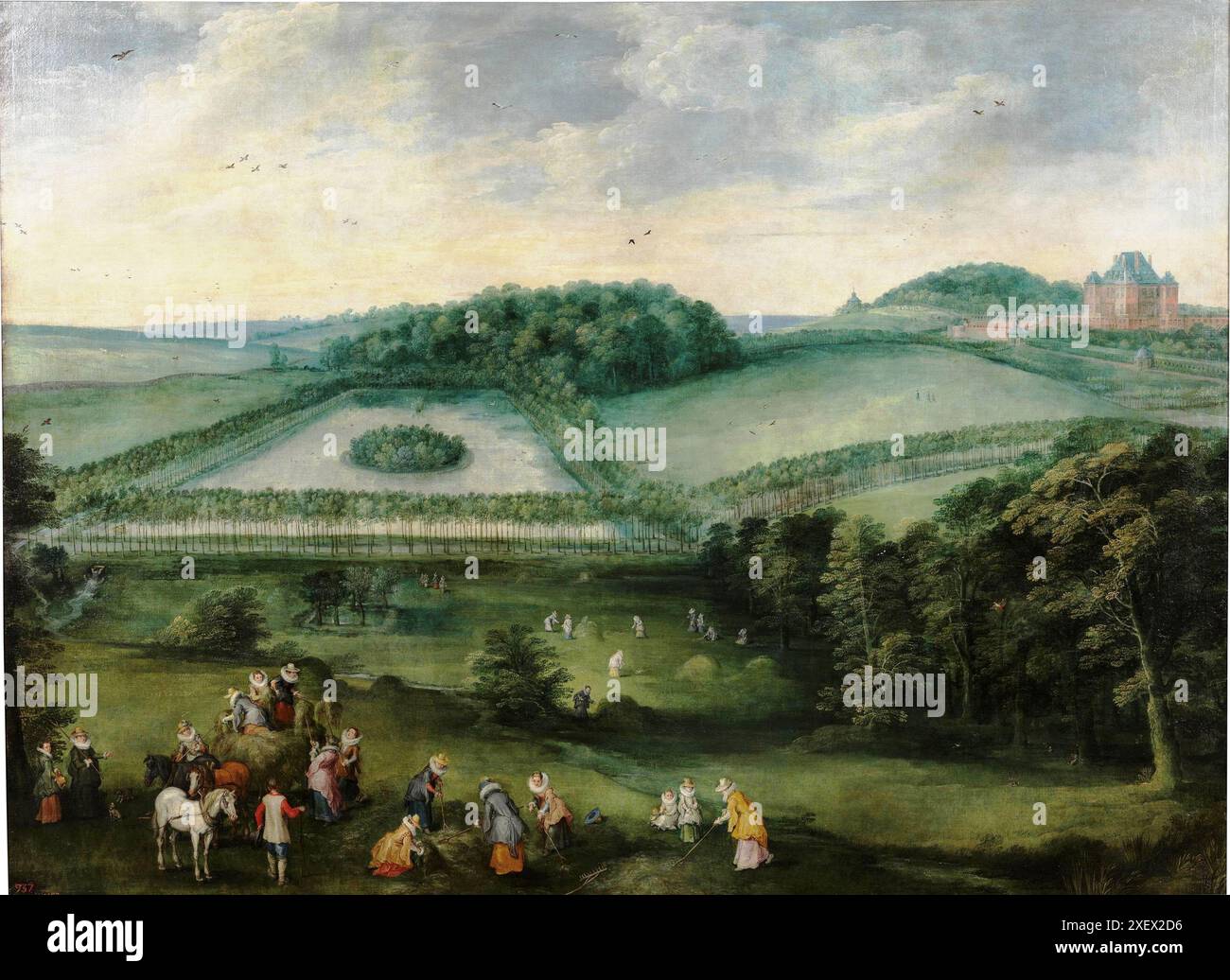 Excursion in the Countryside of Infanta Isabel Clara Eugenia (Spanish ...