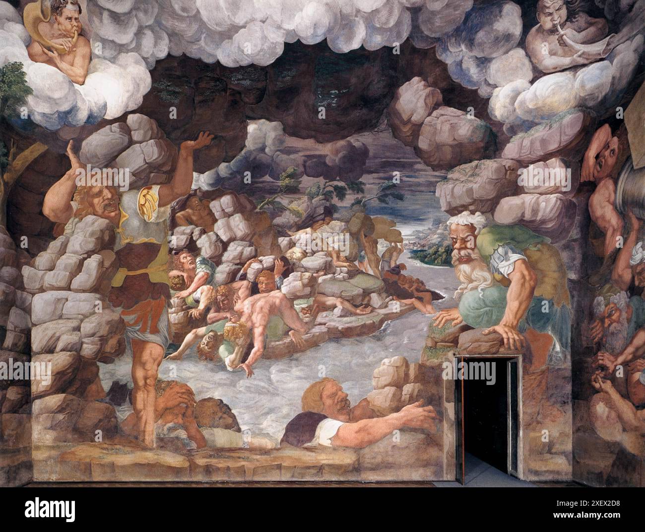 The Fall of the Giants is a fresco by the Italian Renaissance artist ...