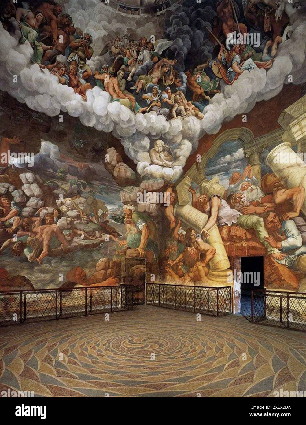 Palazzo del te fall of the giants hi-res stock photography and images ...