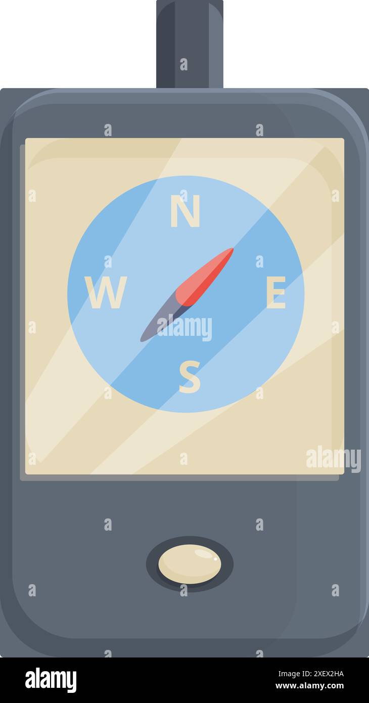 Electronic compass showing north direction hi-res stock photography and ...