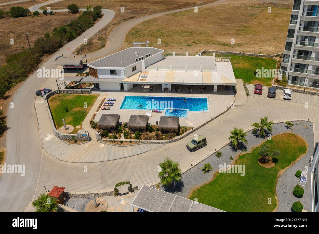 Aerial view heap salt hi-res stock photography and images - Alamy