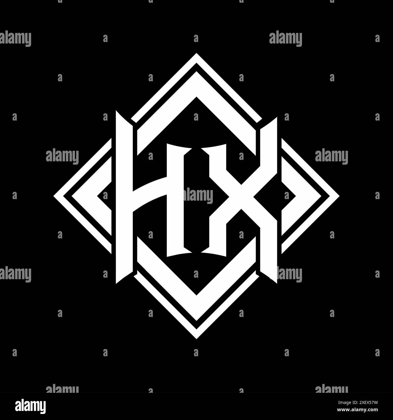 Hx shape Black and White Stock Photos & Images - Alamy