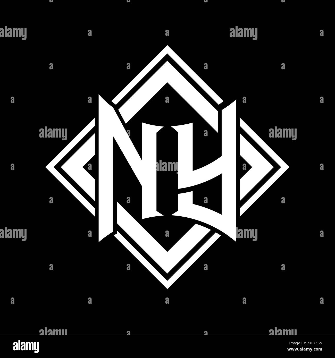 Ny brand logo Black and White Stock Photos & Images - Alamy