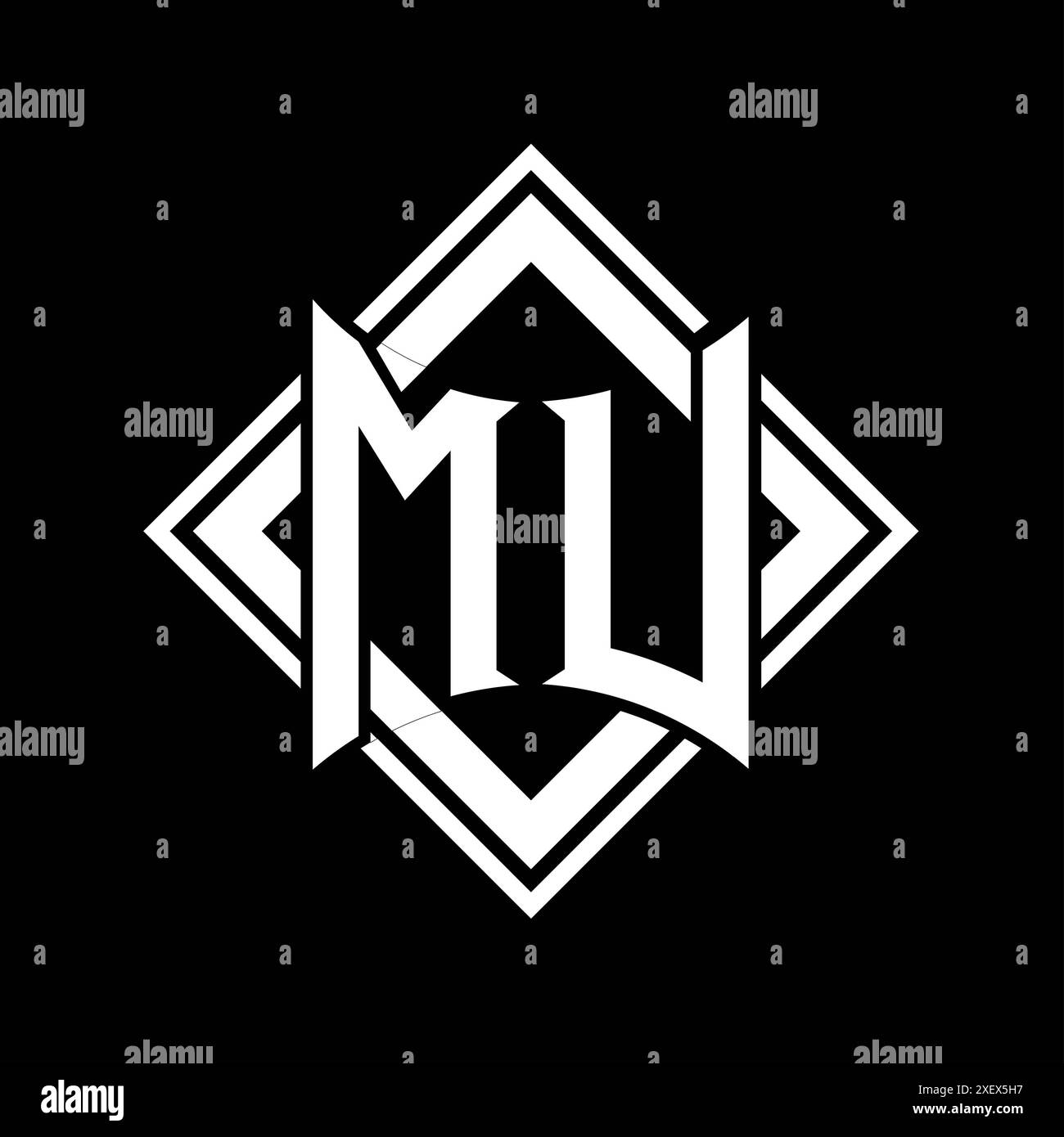 Logo mu logo Black and White Stock Photos & Images - Alamy