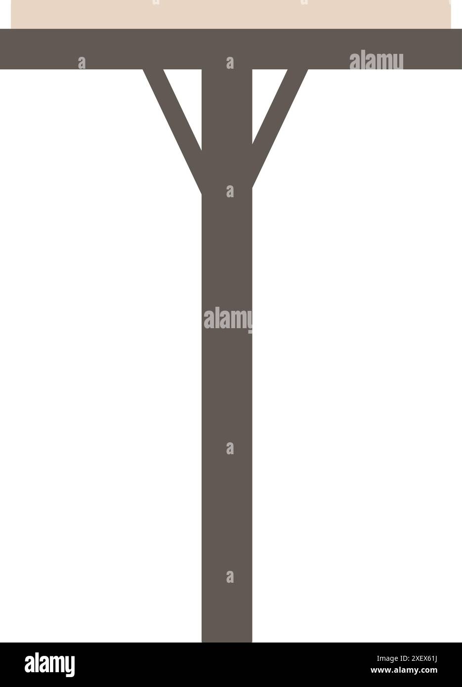 Modern minimalistic kitchen wooden Cut Out Stock Images & Pictures - Alamy