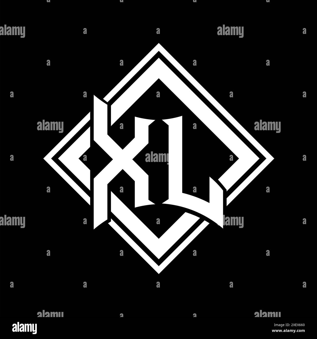 Xl logos Black and White Stock Photos & Images - Alamy