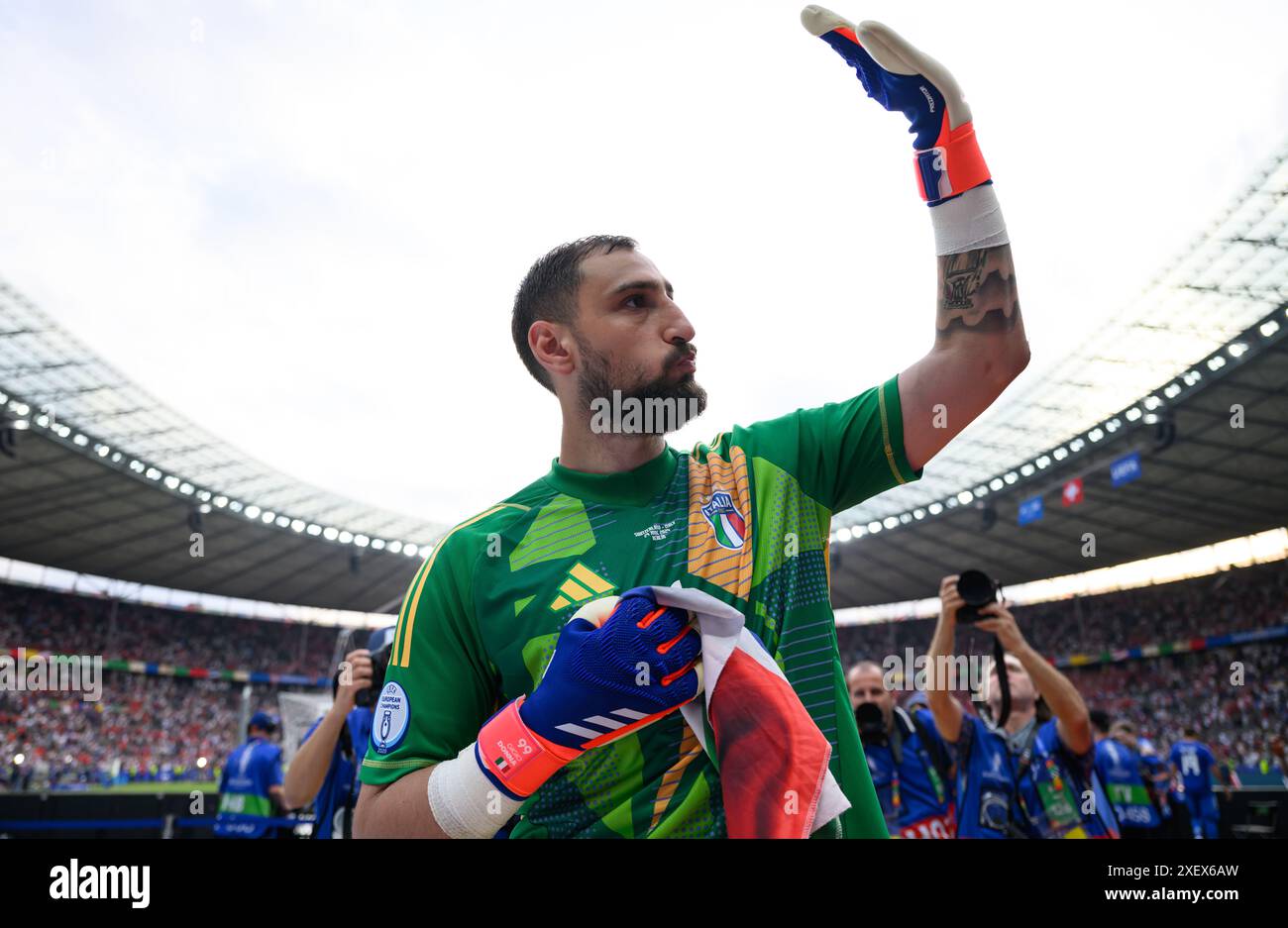 Berlin, Germany. 29th June, 2024. Soccer, UEFA Euro 2024, European ...