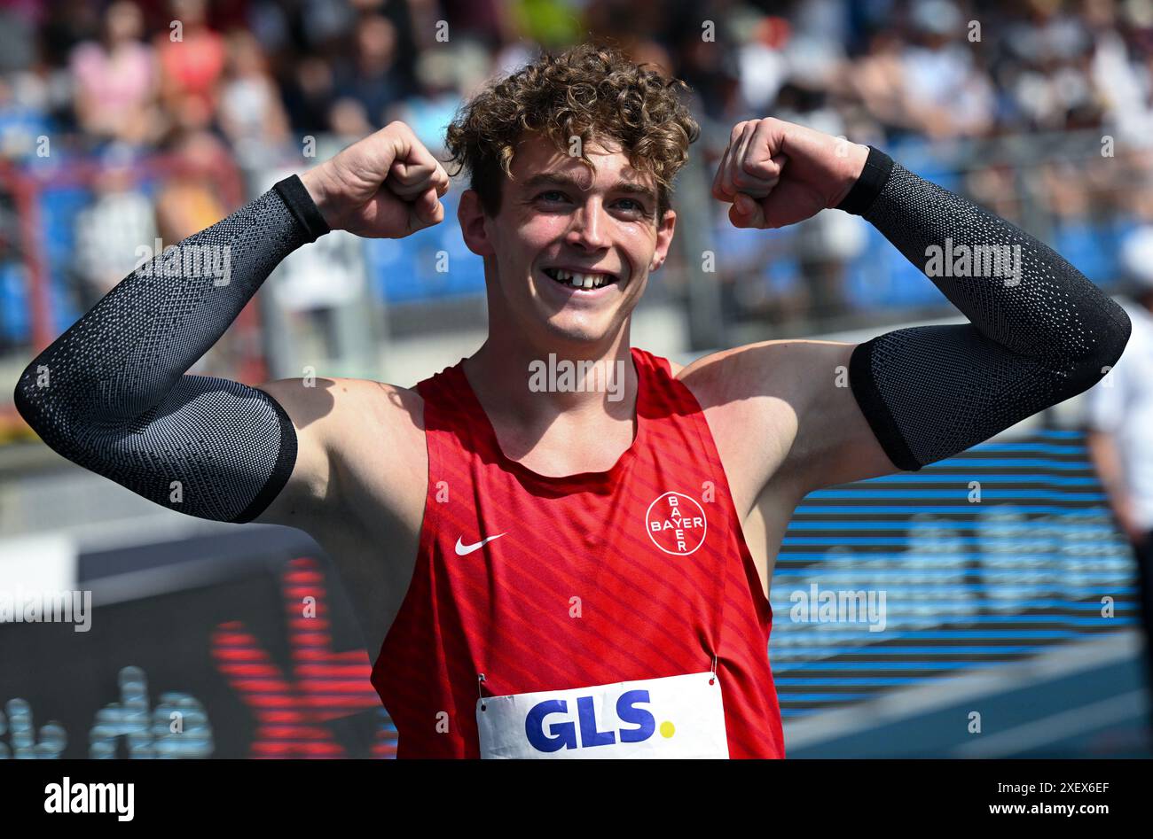 Brunswick, Germany. 29th June, 2024. Athletics: German Championships in ...