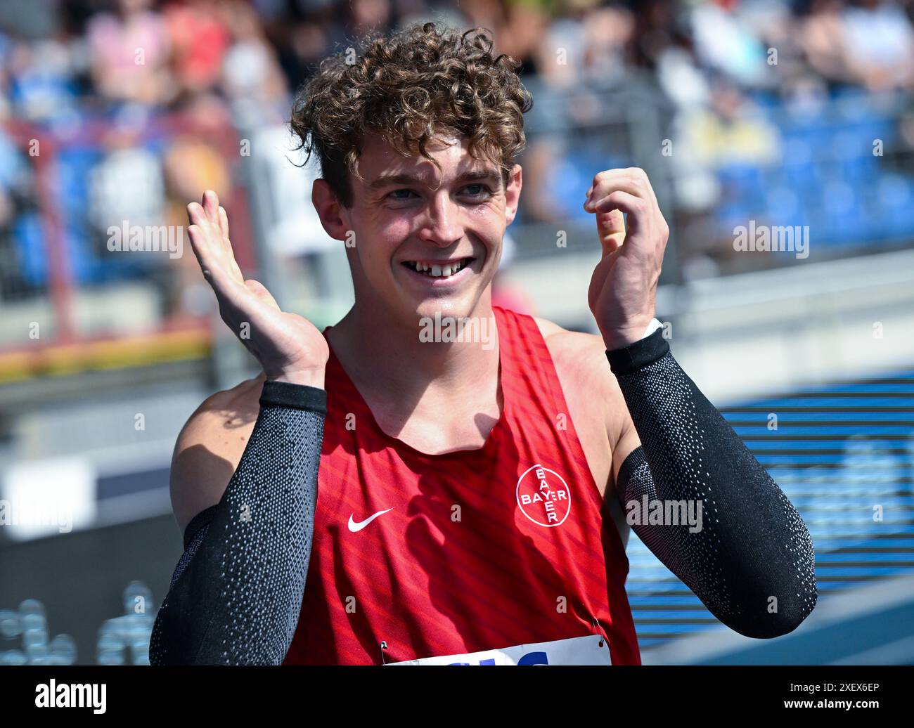 Brunswick, Germany. 29th June, 2024. Athletics: German Championships in ...