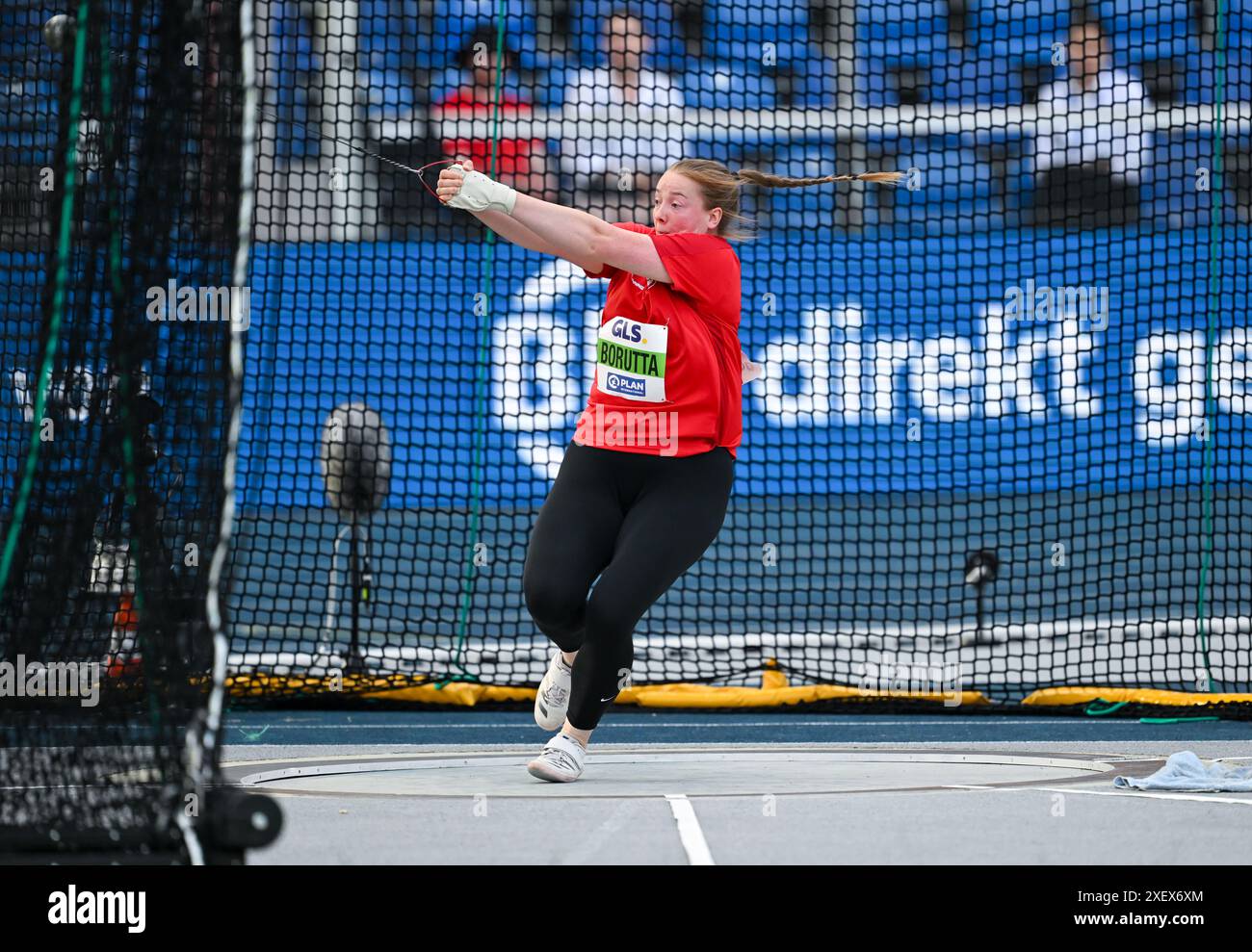 Brunswick, Germany. 29th June, 2024. Athletics: German Championships in ...