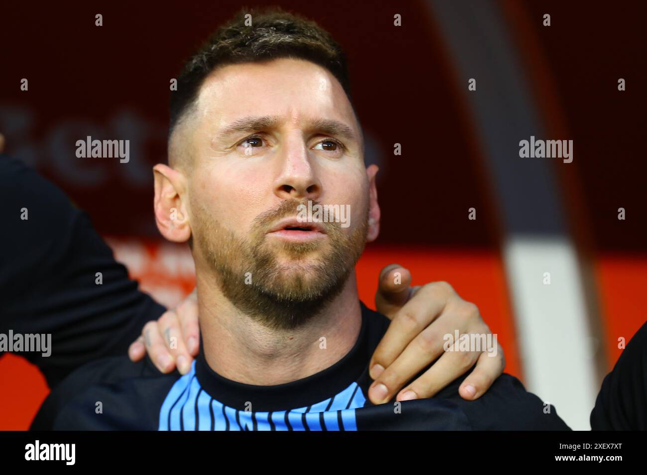 Miami Gardens, Florida, USA. 29th June, 2024. Argentina's forward ...