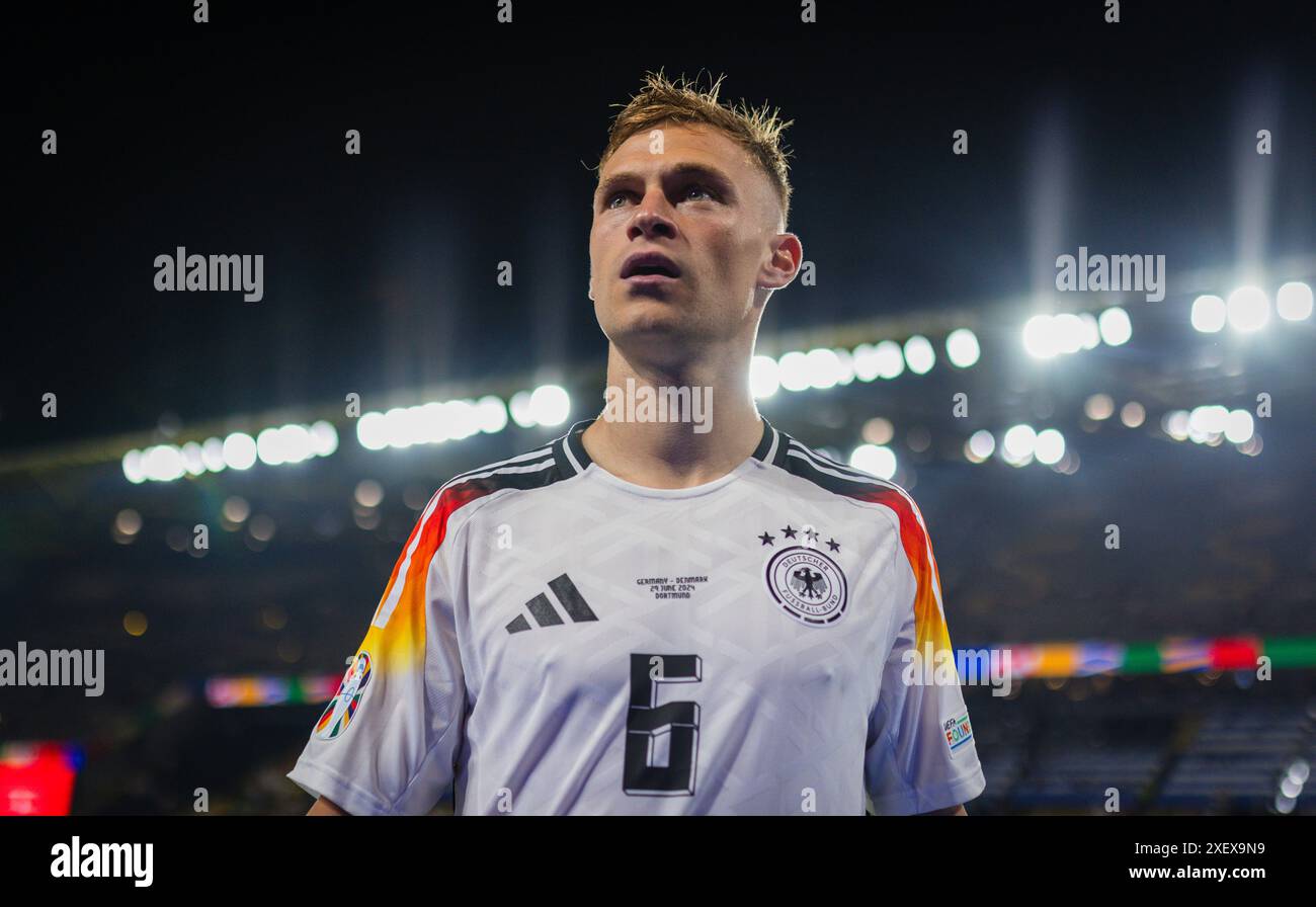 Dortmund, Germany. 29th Jun 2024. Joshua Kimmich (DFB) Germany - Denmark Deutschland - Dänemark ...