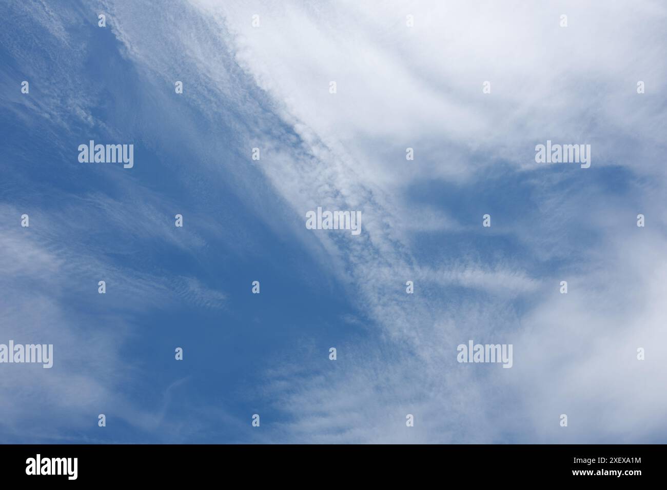 Sky Background - Delicate, Wispy and Silky Smooth Cirrus or ...