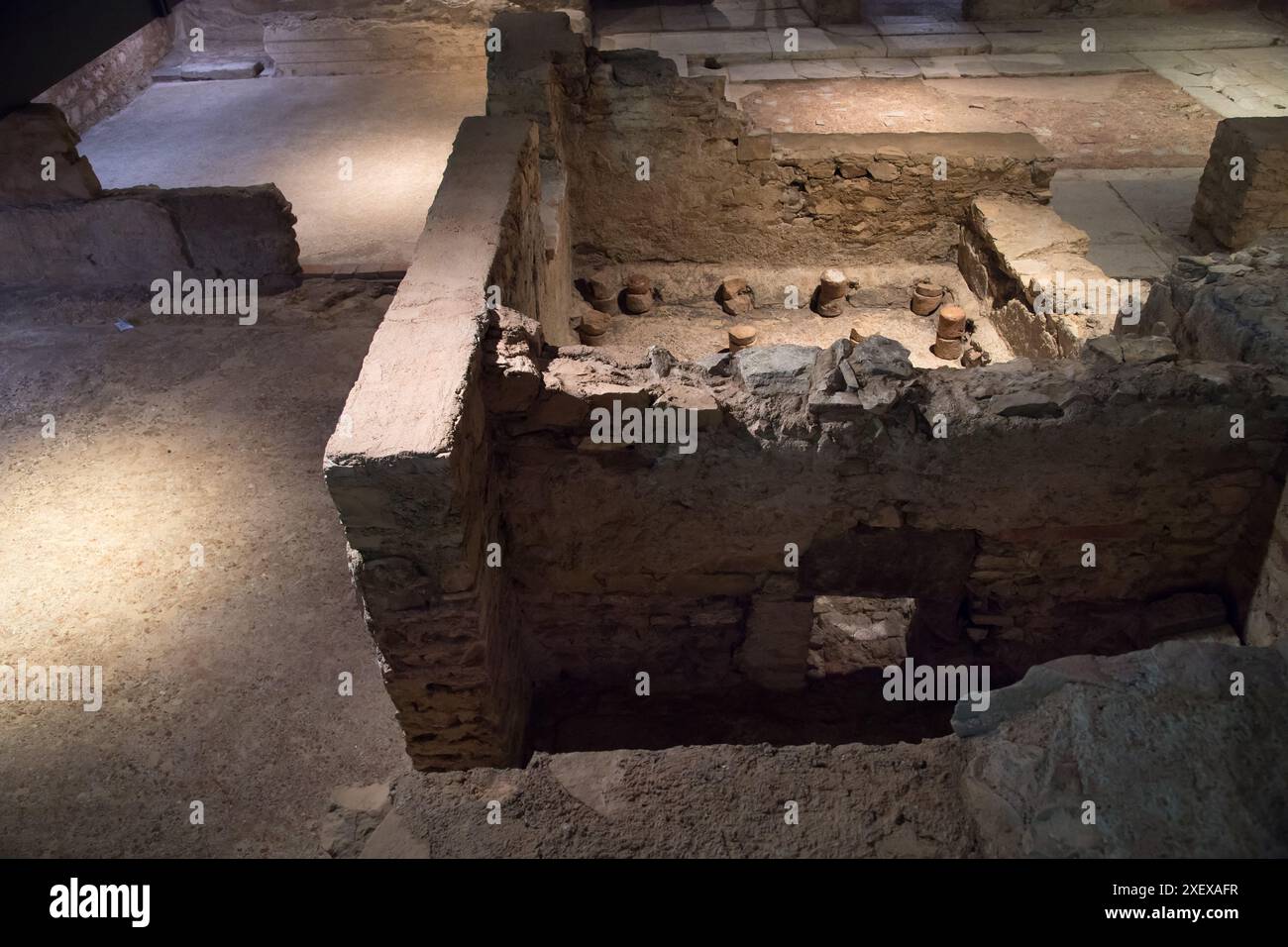 Roman mozaic in Domus dell'Ortaglia, Roman domus from I to IV AD in ...