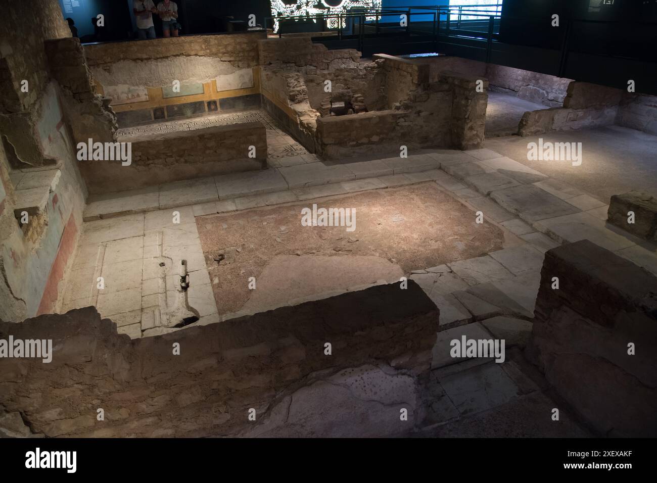 Roman mozaic in Domus dell'Ortaglia, Roman domus from I to IV AD in ...