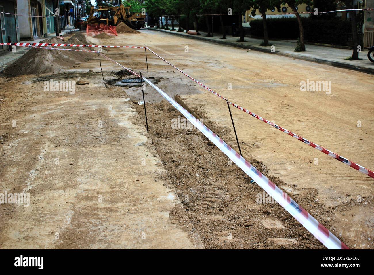 Maintenance and repair of underground pipe system, repair of plastic ...