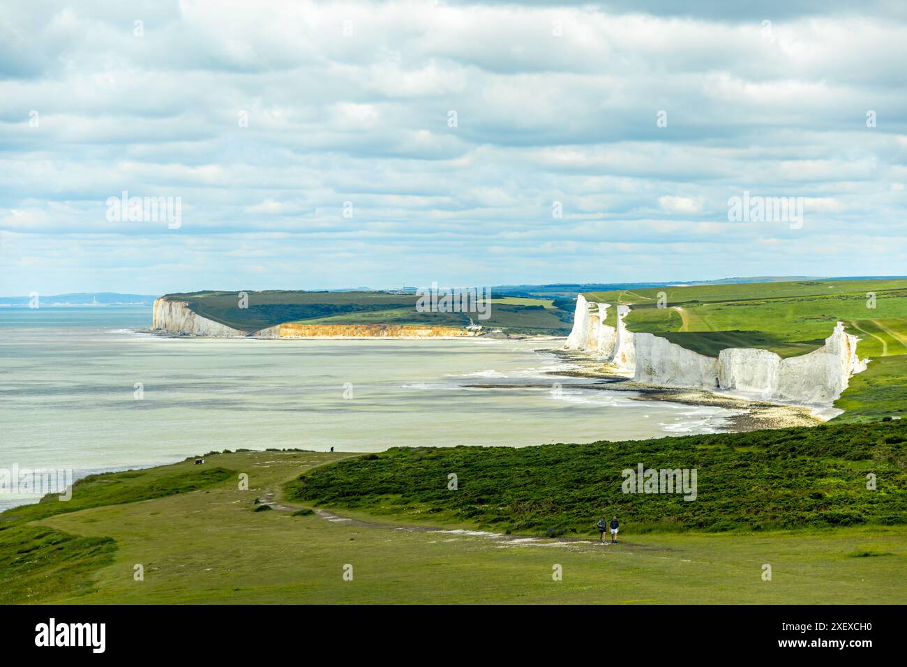Travelling along the south coast of England between Beachy Head and ...
