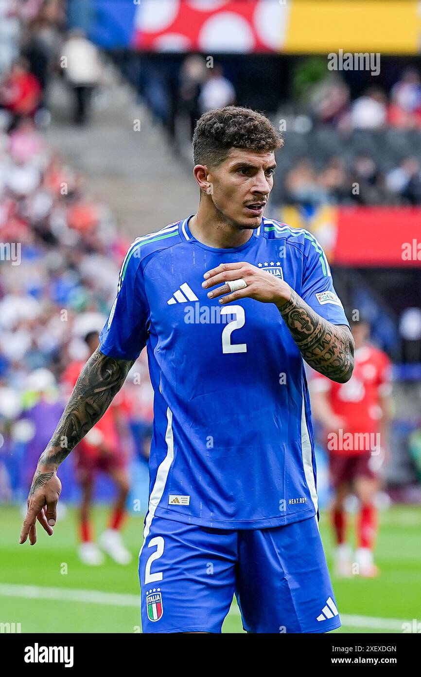 Berlin, Germany, June 29th 2024: Giovanni Di Lorenzo (2 Italy) looks on ...