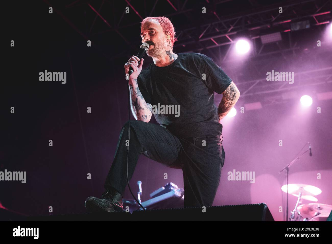 ITALY, COLLEGNO, JUNE 29TH: Joe Talbot, singer of the British band ...