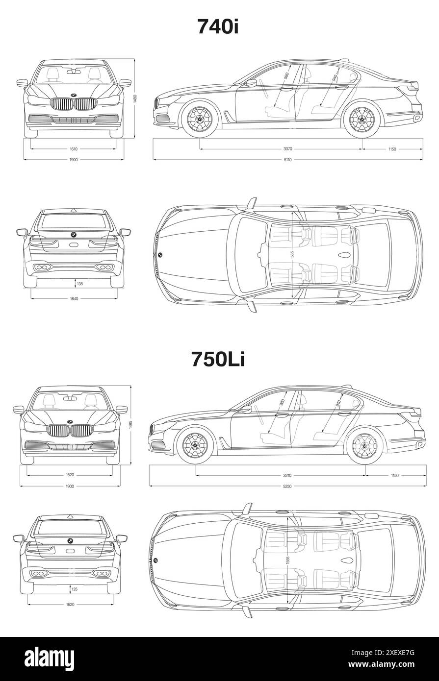 Bmw car isolated background Cut Out Stock Images & Pictures - Alamy