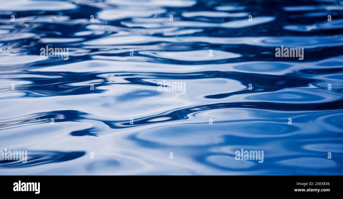 A image of blue ocean waves featuring a water surface in detail Stock ...
