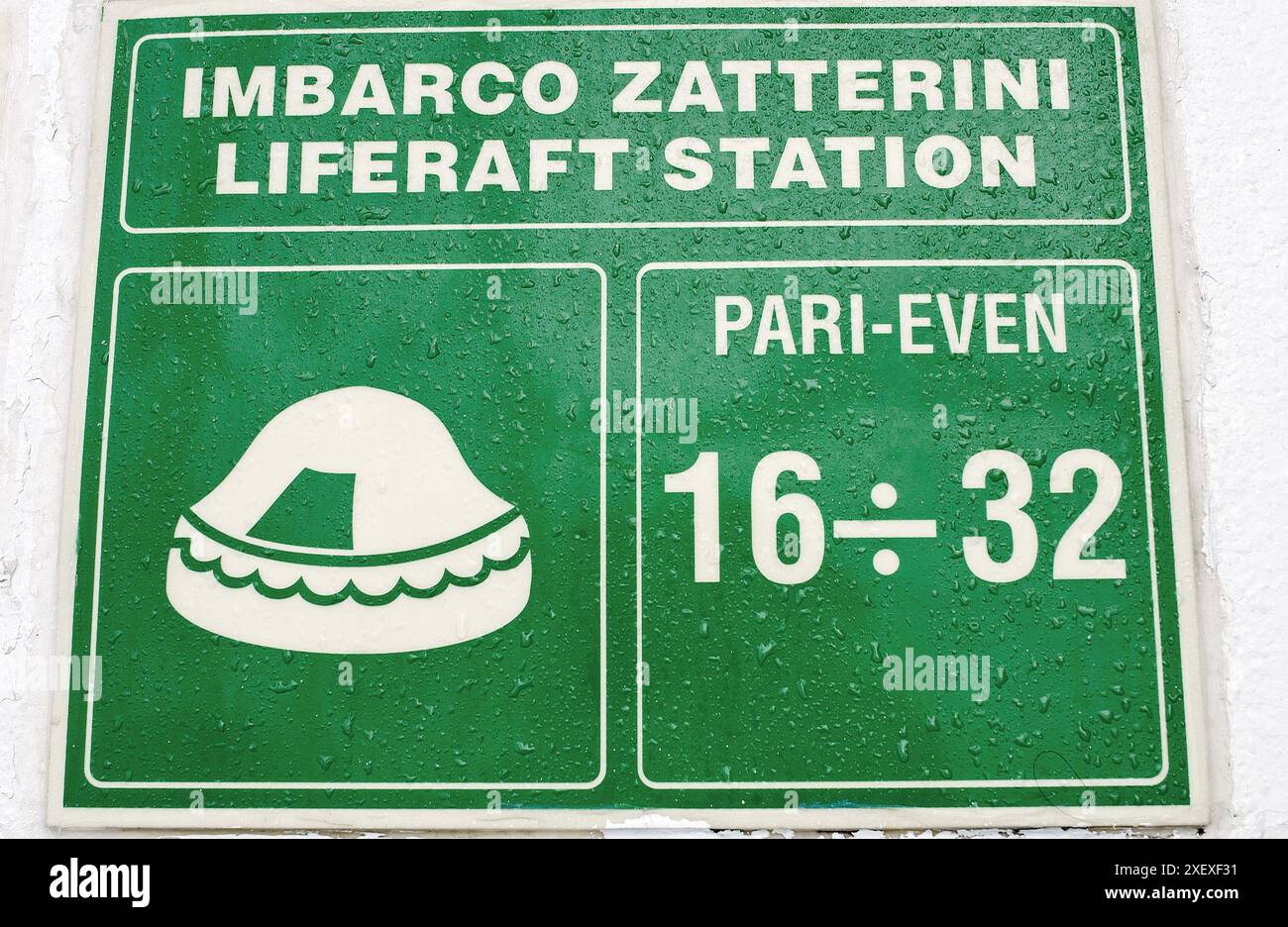Ferry deck sign hi-res stock photography and images - Alamy