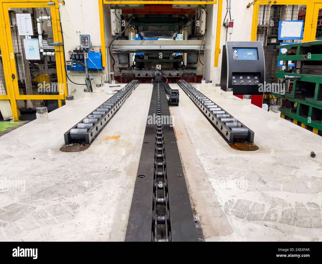 die change cart/roller conveyor for move mold to press machine (Soft ...