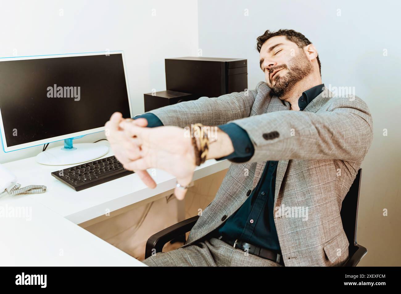 Modern relaxation techniques hi-res stock photography and images - Alamy