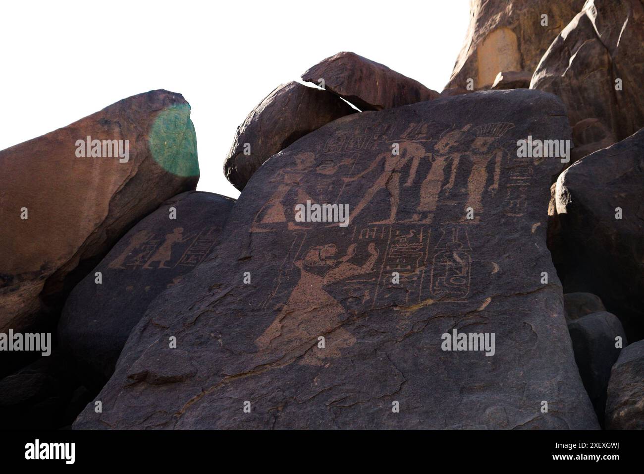 The Famine Stela (ancient egyptian inscriptions written in Egyptian ...