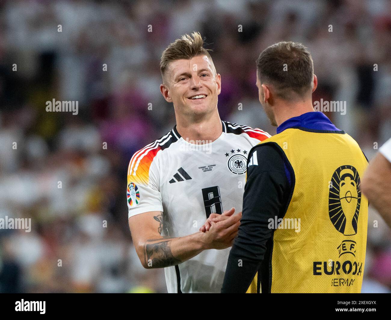 Toni Kroos (Deutschland, #08), Pascal Gross (Deutschland, #05) jubeln ...
