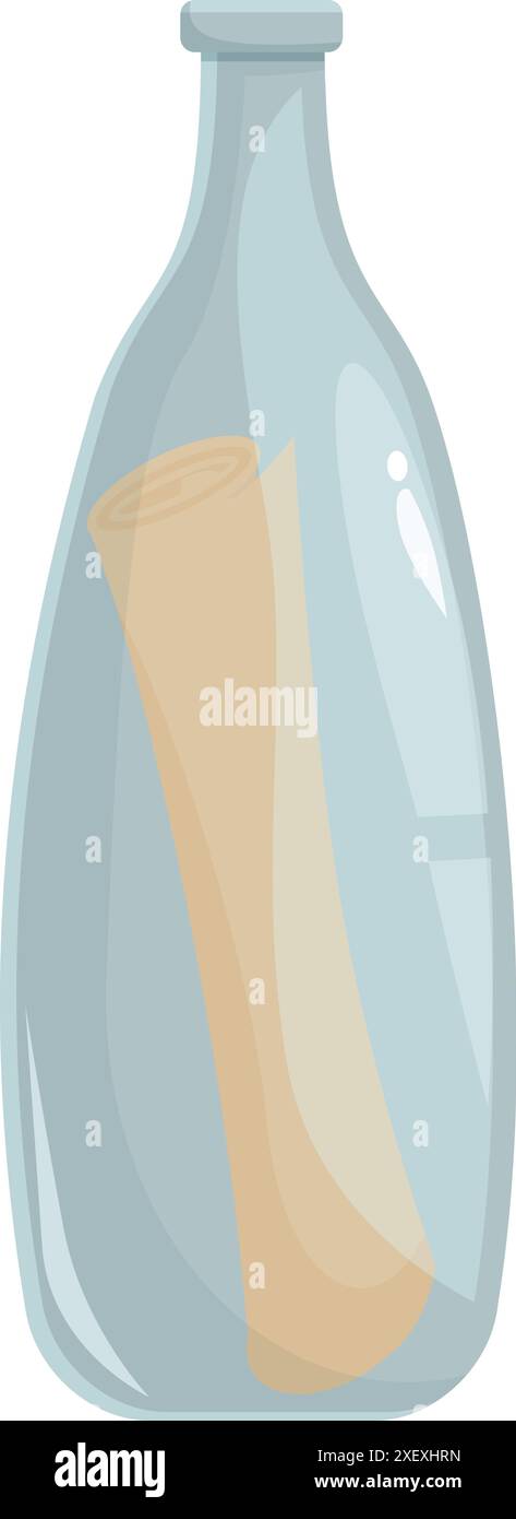 Close up antique glass bottle Stock Vector Images - Alamy