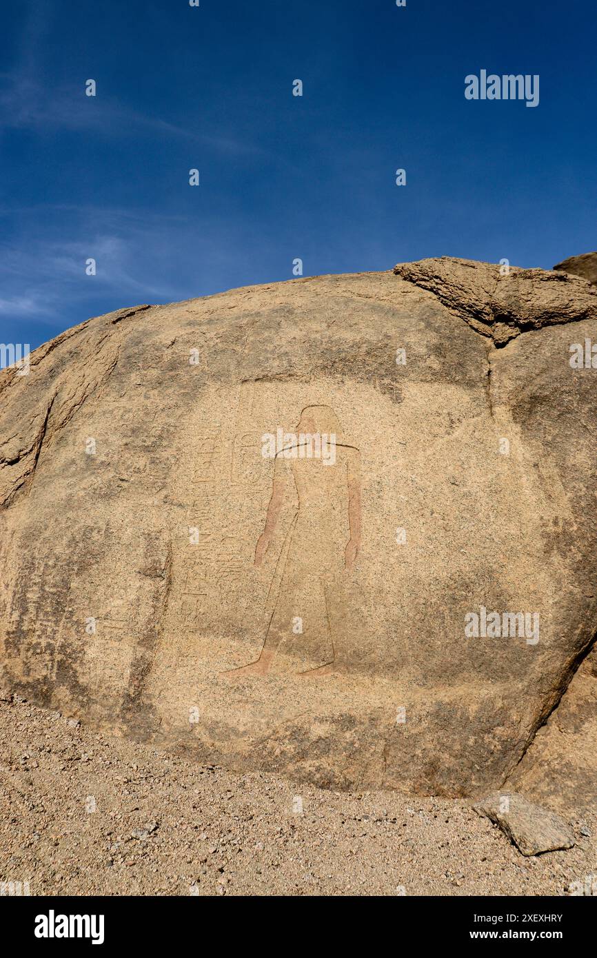 The Famine Stela (ancient egyptian inscriptions written in Egyptian ...