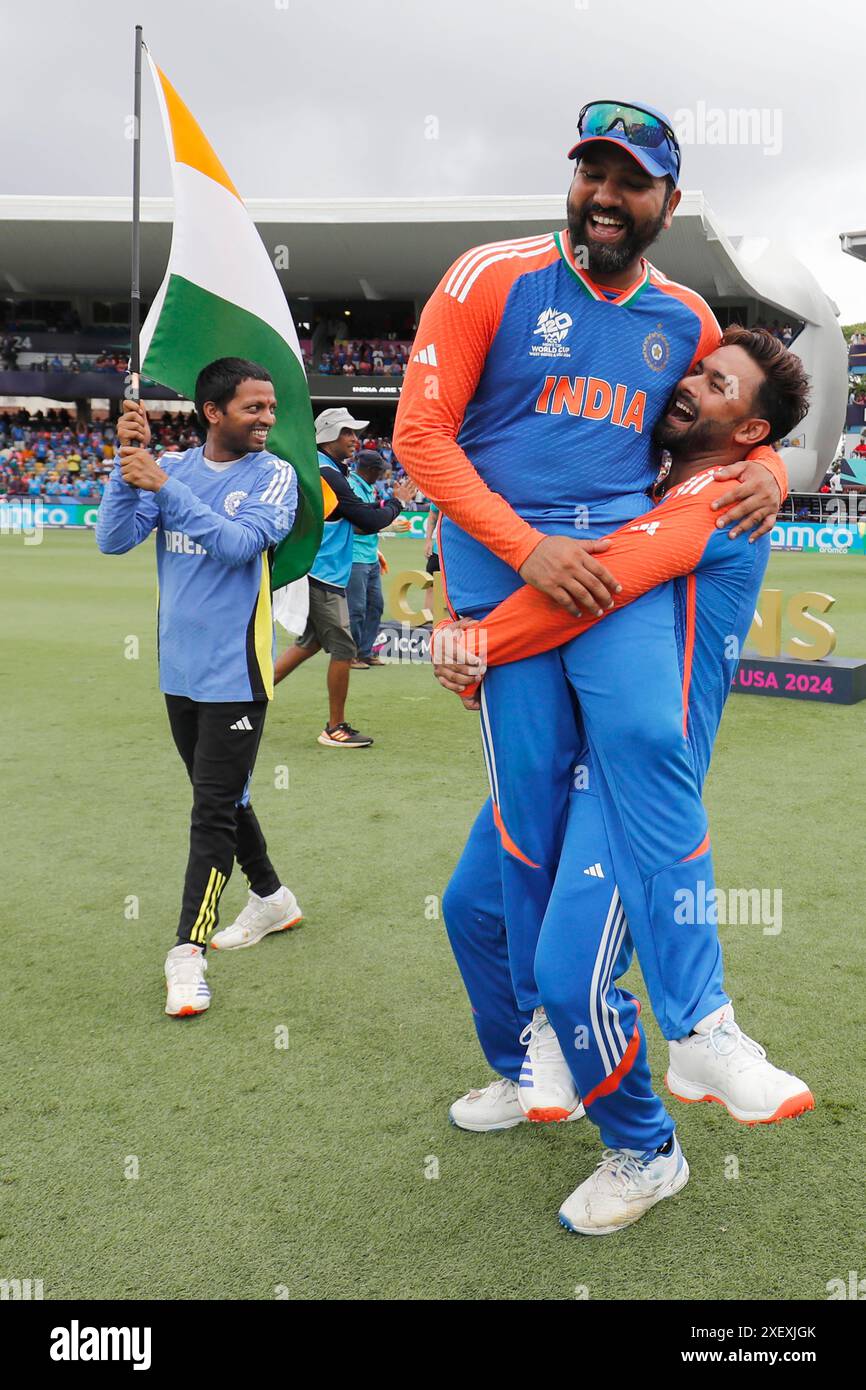 Rohit sharma t20 world cup 2024 hi-res stock photography and images - Alamy