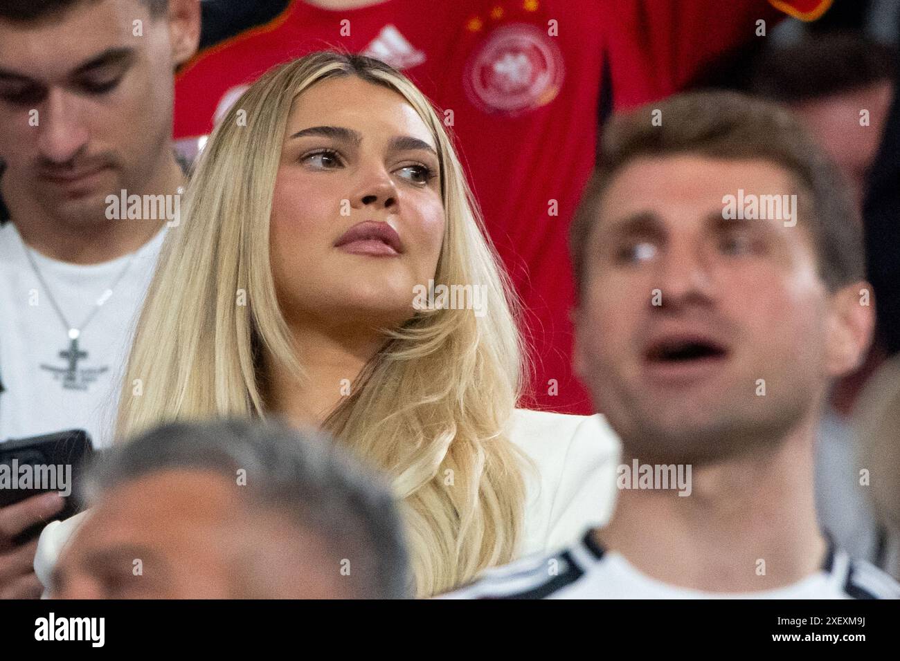 Lea Prinz (Freundin von Maximilian Mittelstaedt (Deutschland, #18)), GER, Germany (GER) vs ...