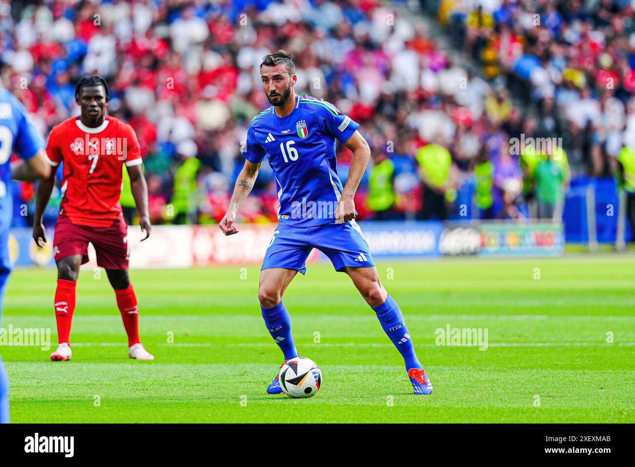 Bryan Cristante (Italien, #16) GER, Schweiz vs. Italien, Fussball ...