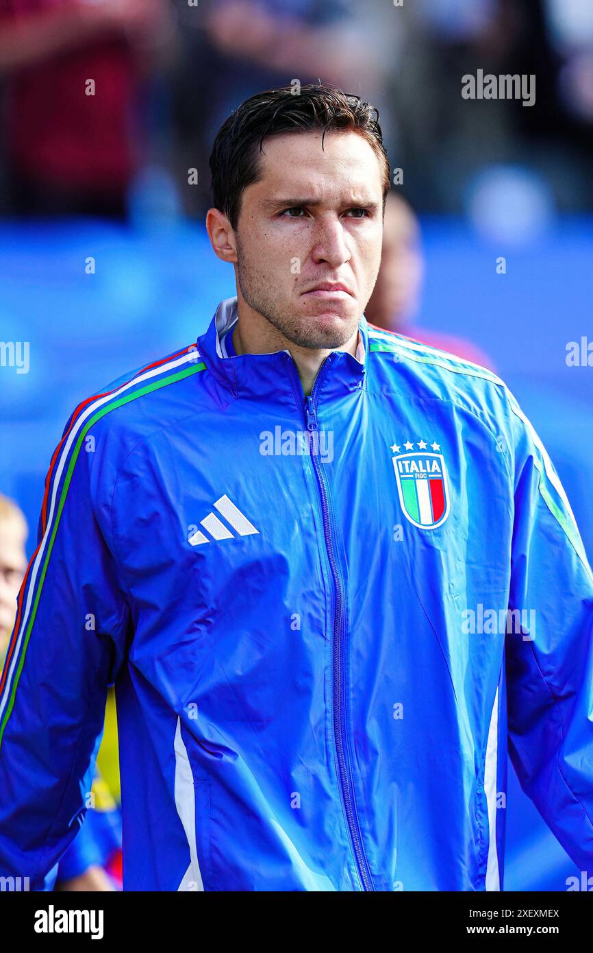 Federico Chiesa (Italien, #14) GER, Schweiz vs. Italien, Fussball ...