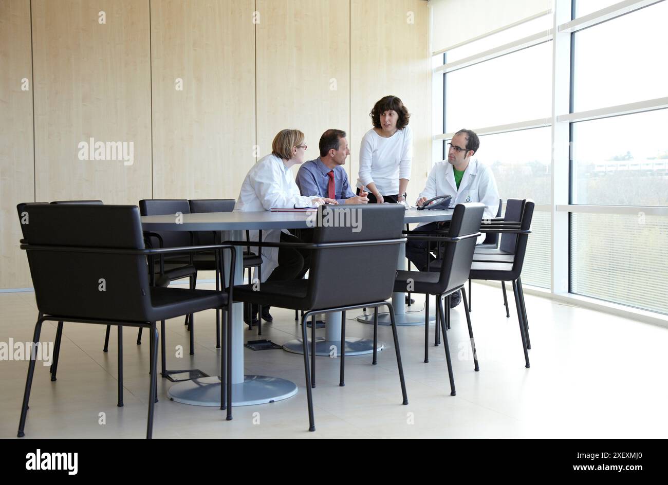 Meeting room, IkerChem research lab, design and synthesis of new ...