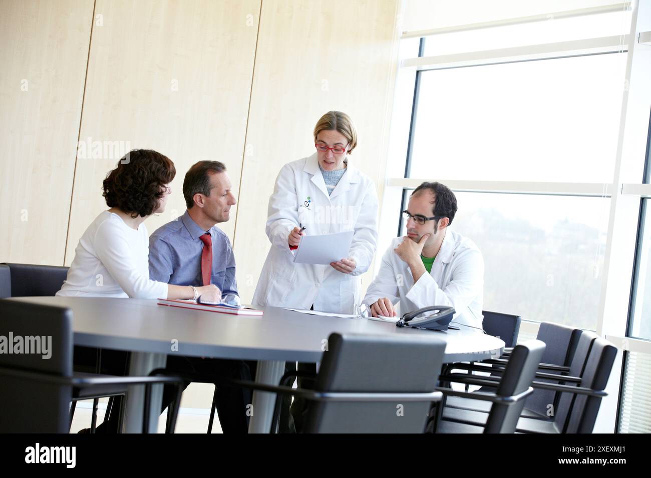 Meeting room, research lab, IkerChem research lab, design and synthesis ...