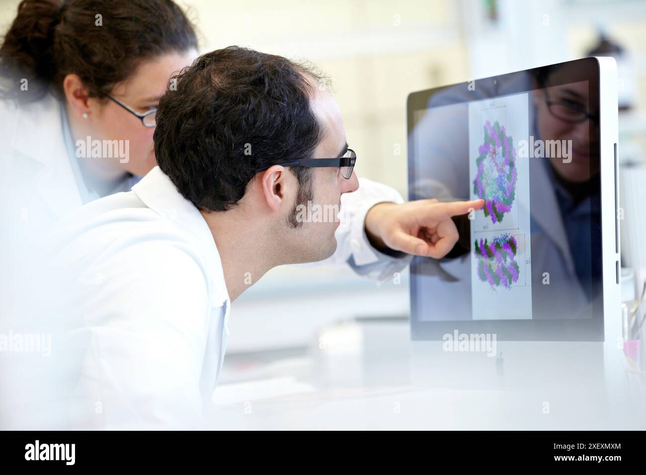 3D computational model of DNA packaging, research lab, IkerChem ...