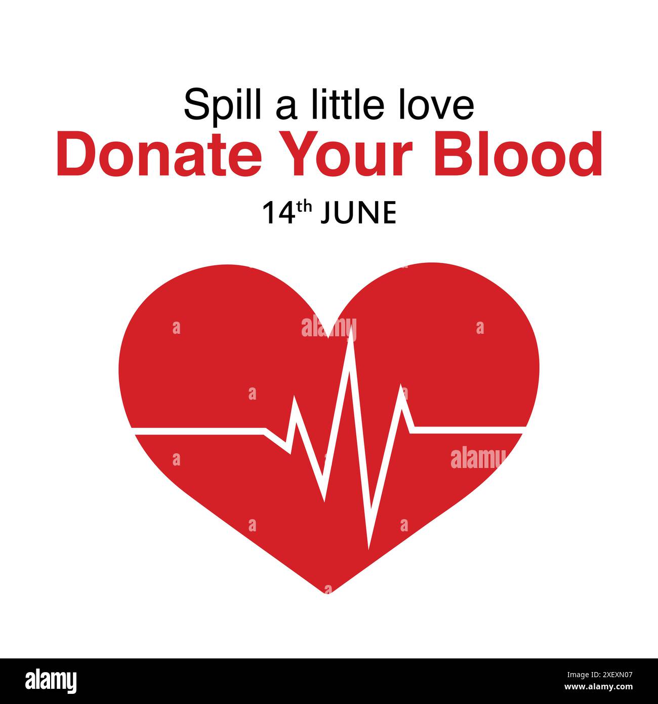 Save a life heart Stock Vector Images - Alamy