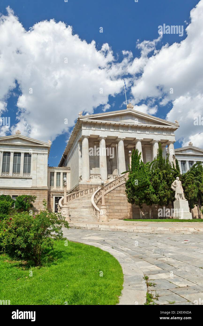 National Library of Athens, an architectural masterpiece built in late ...