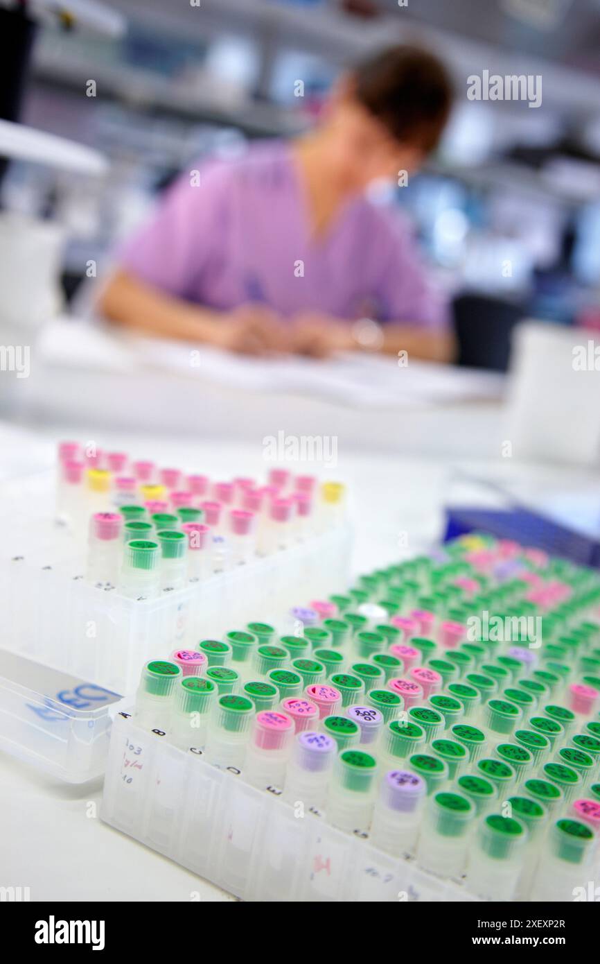 Samples, organizational use of color coding, Neuroscience lab, Research ...