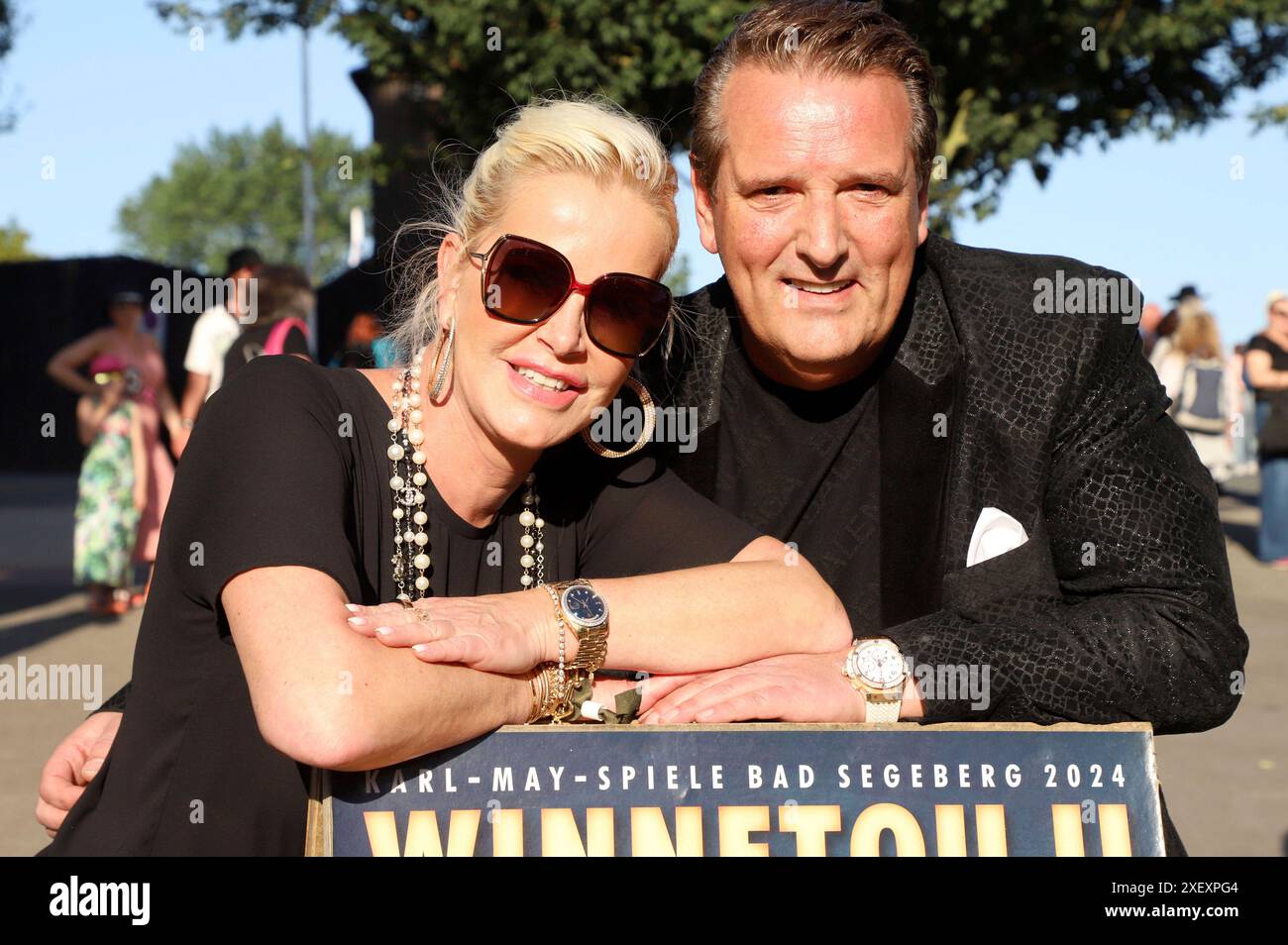Anna Heesch und Ralf Dümmel bei der Premiere von Winnetou II - Ribanna ...