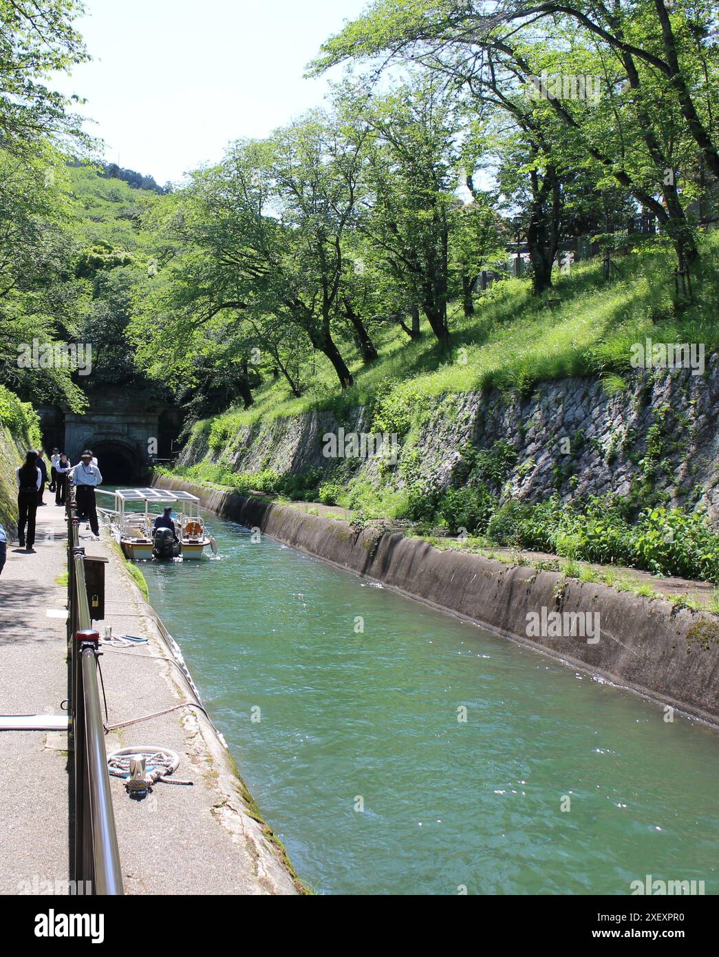 Lake Biwa Canal in Otsu, Shiga, Japan Stock Photo - Alamy