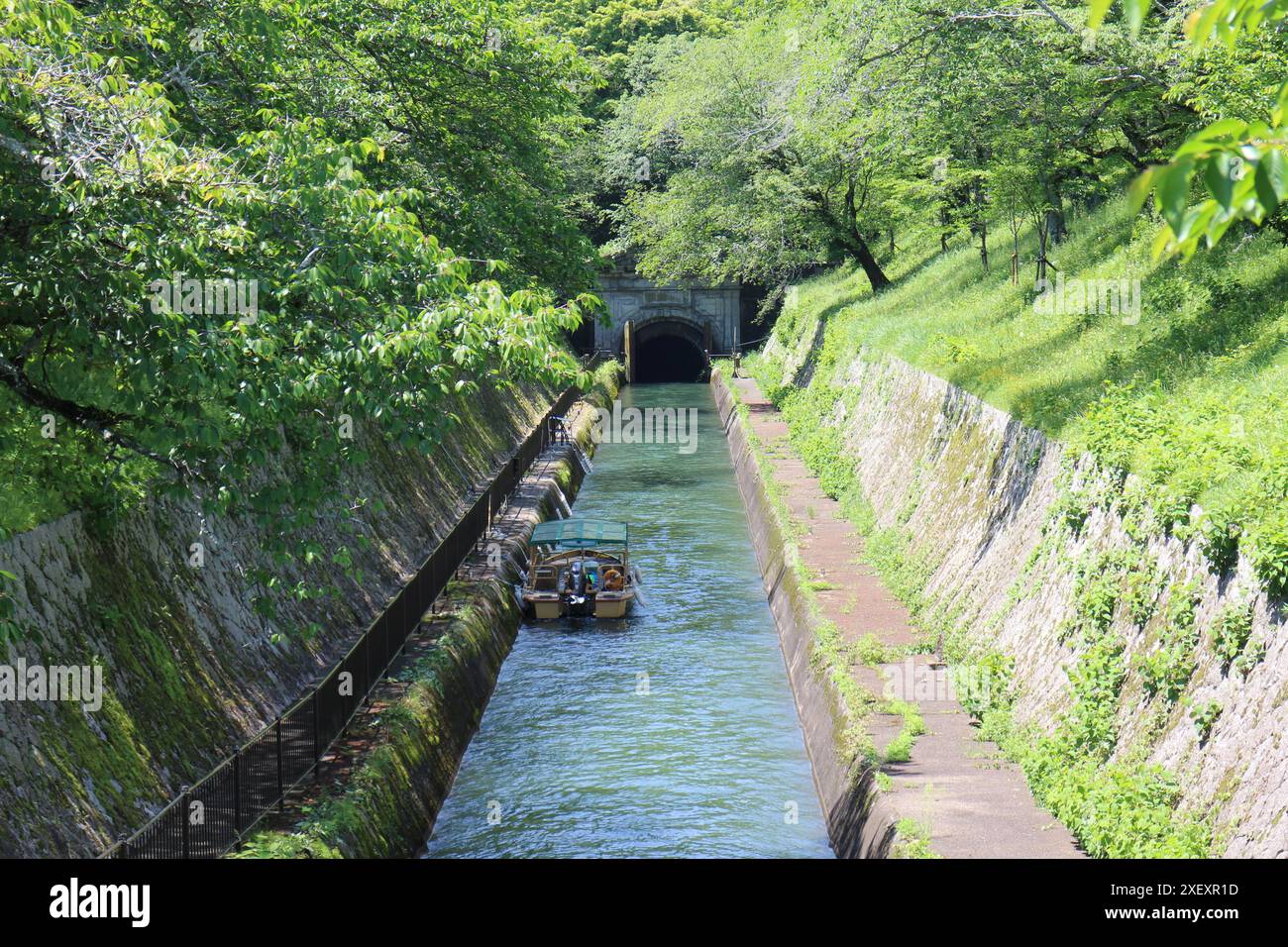 Lake Biwa Canal in Otsu, Shiga, Japan Stock Photo - Alamy